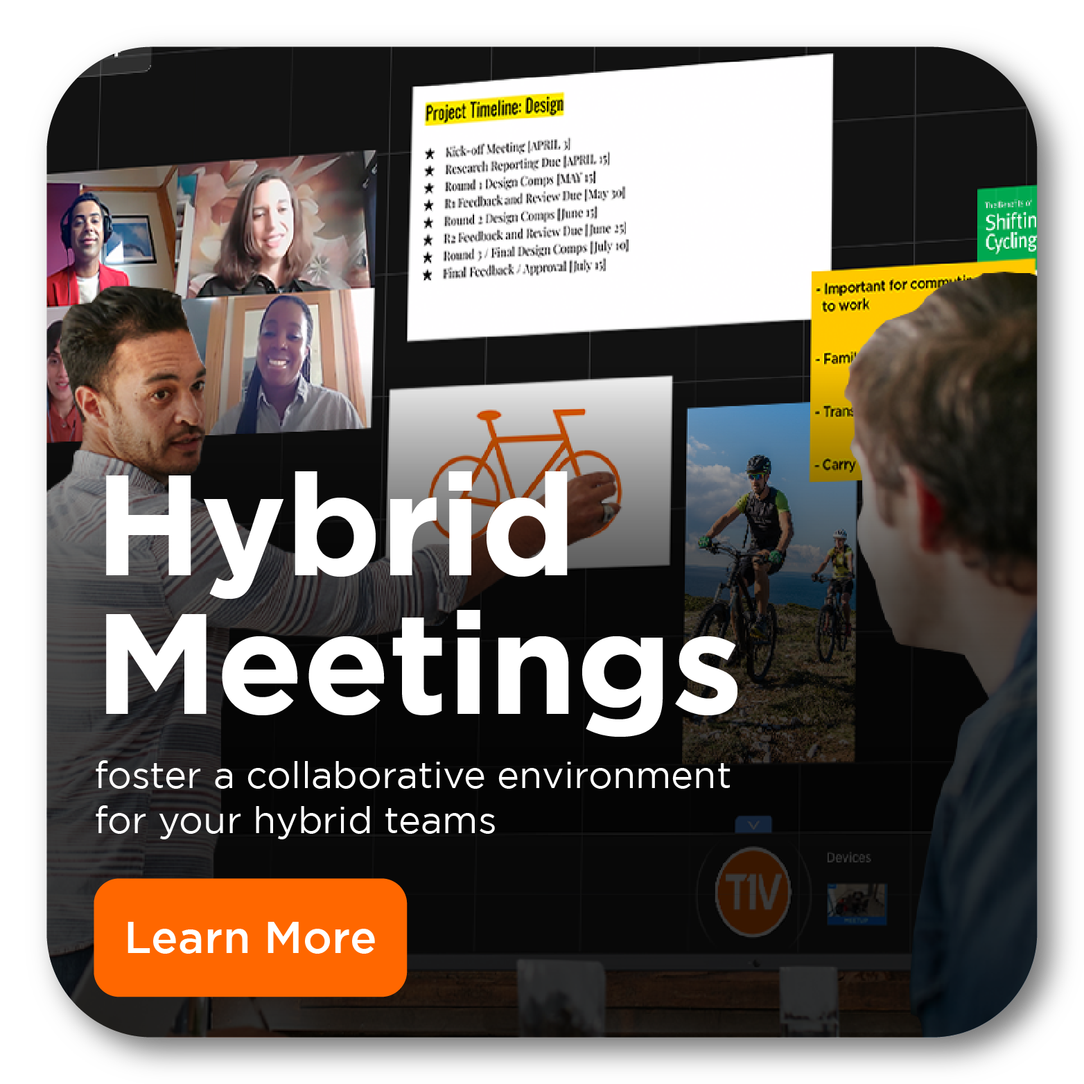 T1V | ThinkHub Visual Collaboration Software