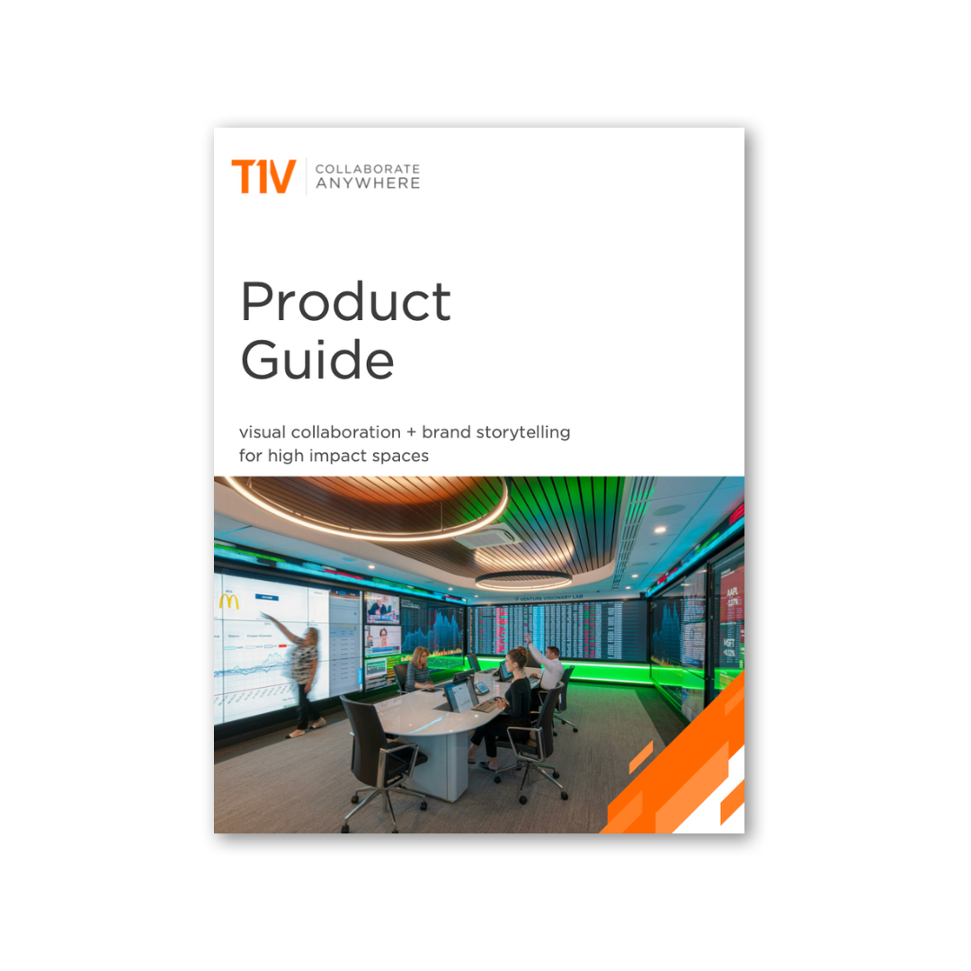 T1V Product Guide | ThinkHub & Story Software Comparison