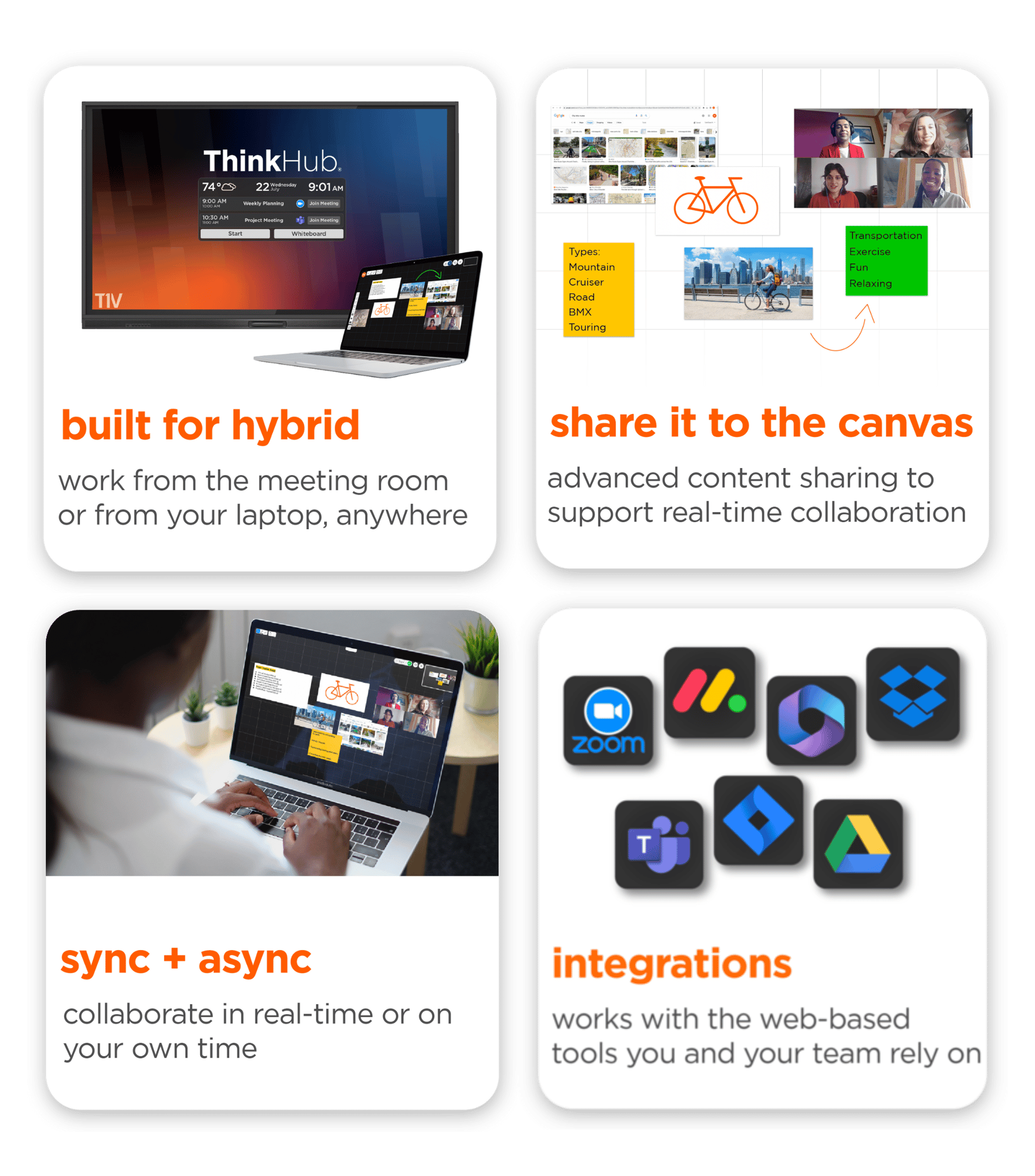 T1V | ThinkHub Visual Collaboration Software